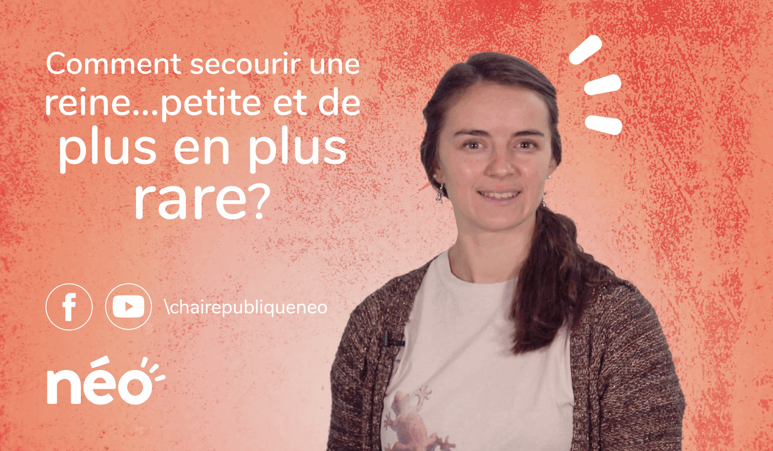 Nouvel épisode de Néo: Comment secourir une reine, petite et de plus en ...