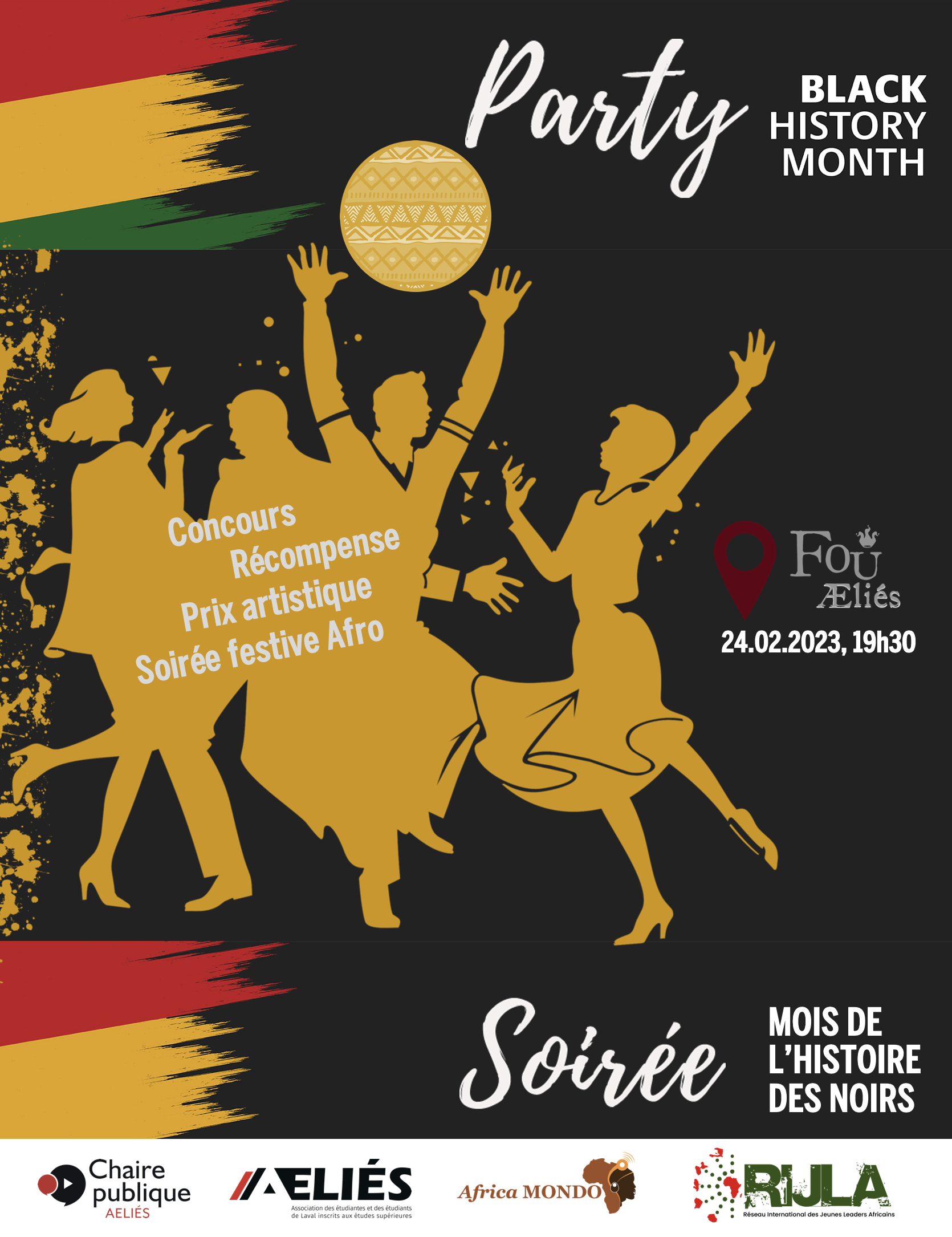 Black History Month/Mois de l'Histoire des Noirs - Aeliés